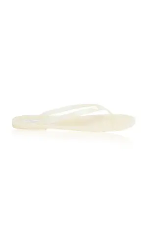 Christopher Esber Pvc Flip Flop Sandals - White