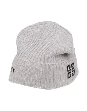 Givenchy Light Wool-cashmere Beanie - Grey