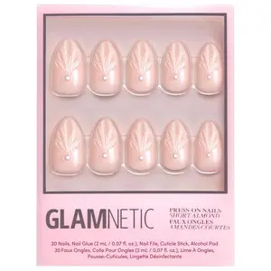 GLAMNETIC Glamnetic Premium Press-on Nail Kit Honey Moon
