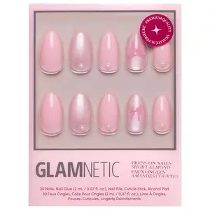 GLAMNETIC Premium Press-on Nail Kit - Love Knot