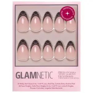 GLAMNETIC Premium Press-on Nail Kit - Love Noir