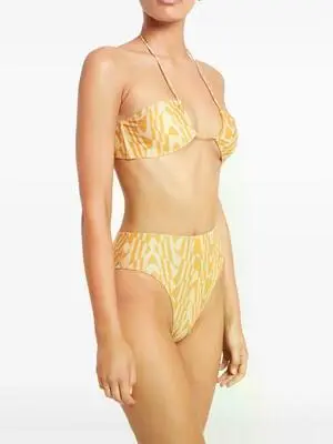 Faithfull The Brand Abstract-print Bikini