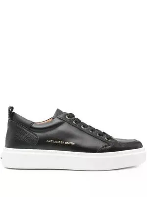 ALEXANDER SMITH Bond Leather Sneakers - Black