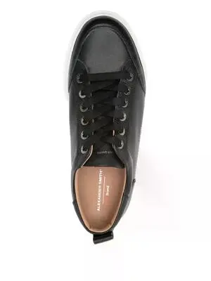 ALEXANDER SMITH Bond Leather Sneakers - Black