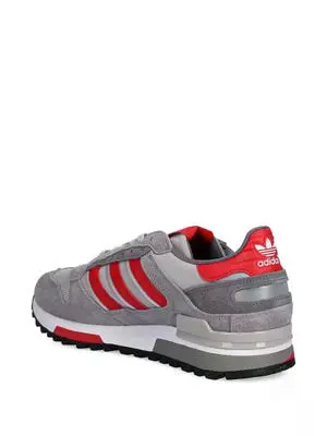 Adidas Zx 600 3-stripe Suede Sneakers - Grey