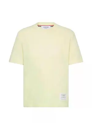 Thom Browne 4-bar Stripe T-shirt - Yellow