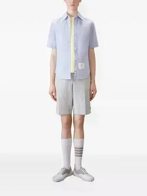 Thom Browne 4-bar Stripe T-shirt - Yellow