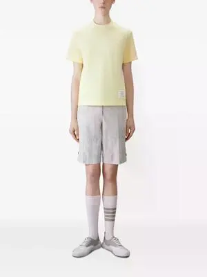 Thom Browne 4-bar Stripe T-shirt - Yellow