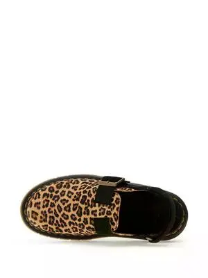 Dr. Martens Jorge Ii Leopard-print Buckle Mules