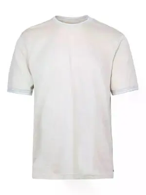 Eleventy Ribbed-trim T-shirt