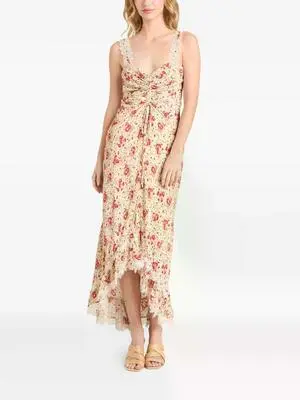 Cinq À Sept Stevie Lace-trimmed Maxi Dress