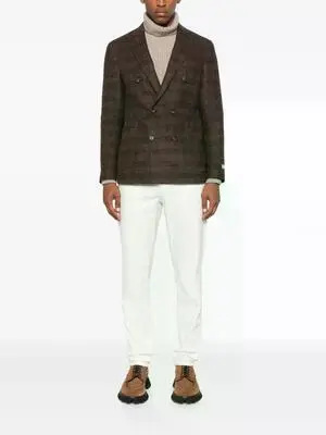 Fedeli Cable-knit Turtleneck Sweater - Neutrals
