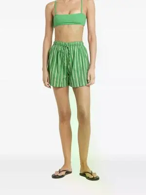 Faithfull The Brand Sereno Striped Drawstring Shorts