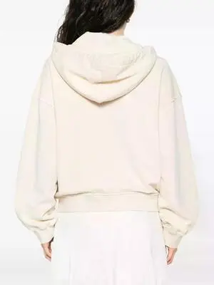Pinko Zip-up Hoodie - Neutrals