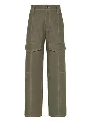 Brunello Cucinelli Cargo-pocket Cotton Trousers