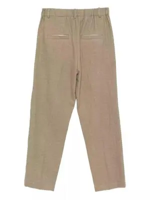 ALYSI Textured Wool Trousers