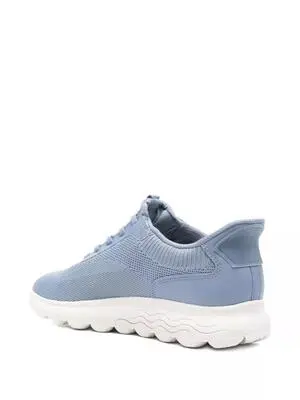 Geox Spherica Plus Knit Sneakers - Blue