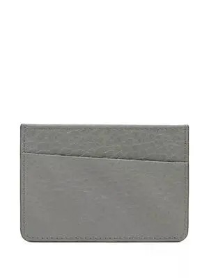 MAISON MARGIELA Leather Card Holder - Grey