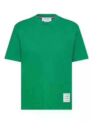Thom Browne 4-Bar Stripe T-Shirt Green