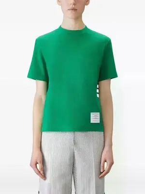 Thom Browne 4-bar Stripe T-shirt - Green