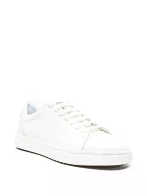 Geox Leather Lace-up Low-top Sneakers