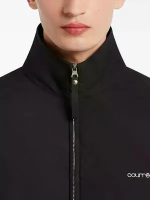 COURREGES Zip-up Bomber Jacket