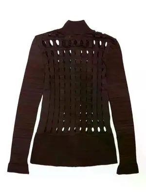 ANNE ISABELLA Knit Cut-out Sweater