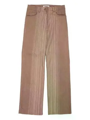 ANNE ISABELLA Laser-treated Straight Leg Jeans