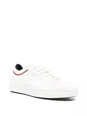 Geox Baltmoore Knitted-panel Lace-up Sneakers
