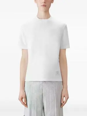 Thom Browne 4-bar Stripe-detail T-shirt