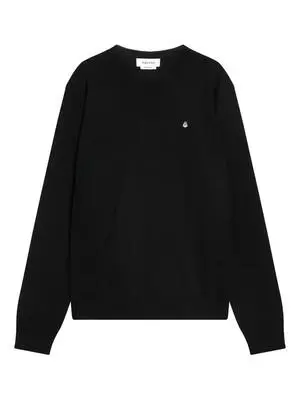 Alexander McQueen Skull-embellished Crew-neck Sweater - Black