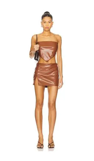 Superdown Danikah Skirt Set - Brown