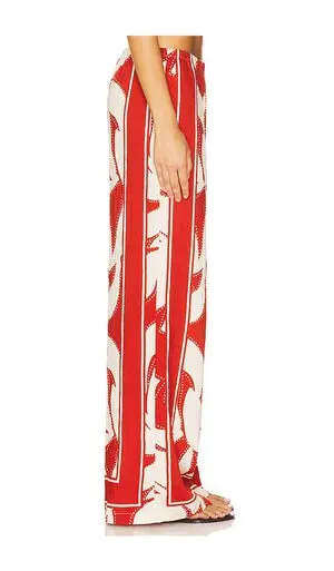 SEVEN WONDERS Arlette Palazzo Pant - Red