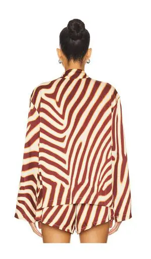 SEVEN WONDERS Tie-front Shirt