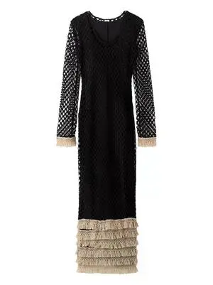 By Malene Birger Fringe Day Dresses