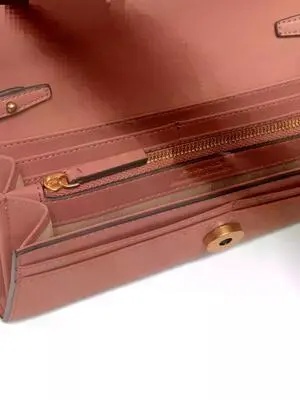 Pinko Chain-strap Leather Wallet