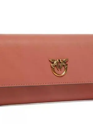 Pinko Chain-strap Leather Wallet