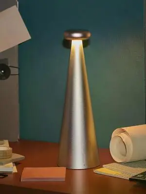ALESSI Bedin Table Lamp - Grey