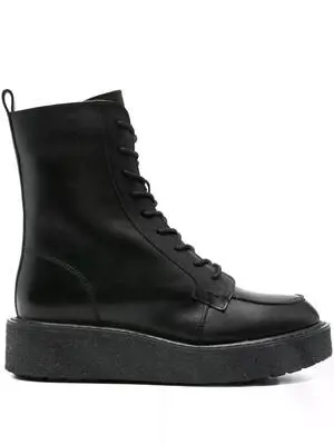 Geox 40mm Elidea Lace-up Platform Boots