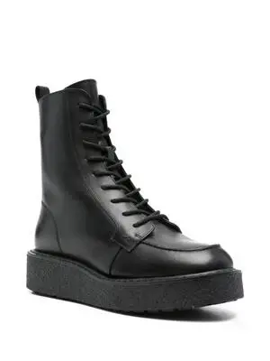 Geox 40mm Elidea Lace-up Platform Boots