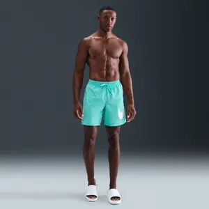 Nike Swim Breaker 7" Fully Lined Volley Shorts - Blue