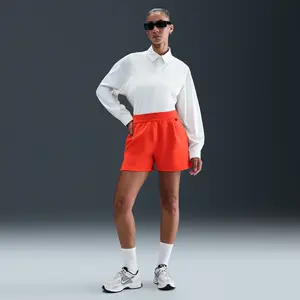 Nike 24.7 ImpossiblySoft Dri-FIT Mid-Rise Loose 4" Shorts Red