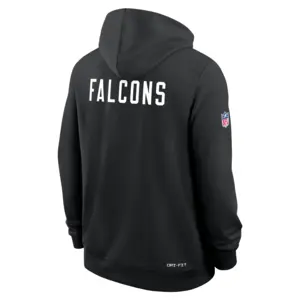 Nike Atlanta Falcons Alt Offensive Set Play Sideline Dri-fit Nfl Pullover Hoodie