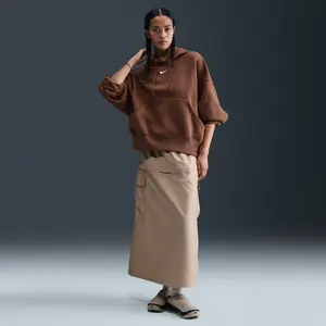 Nike Sportswear Phoenix Fleece Over-oversized Pullover Hoodie - Brown