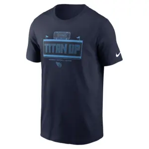 Nike Tennessee Titans Local Essential Nfl T-shirt - Blue