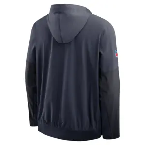 Nike Chicago Bears Nfl 1/2-zip Hooded Anorak Jacket