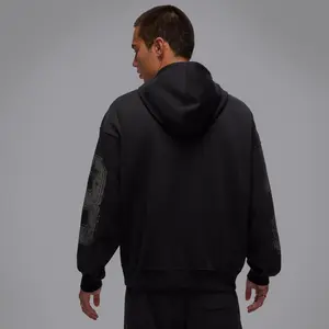 JORDAN Brooklyn Collegiate Pullover Hoodie - Black