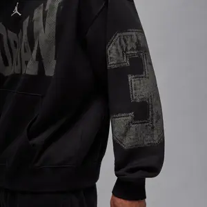 JORDAN Brooklyn Collegiate Pullover Hoodie - Black