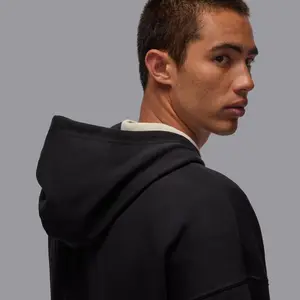 JORDAN Brooklyn Collegiate Pullover Hoodie - Black