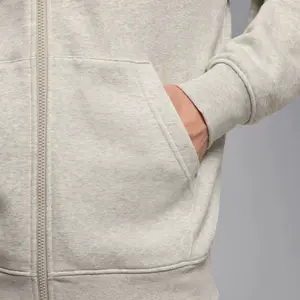JORDAN Brooklyn Fleece Full-zip Hoodie - Grey
